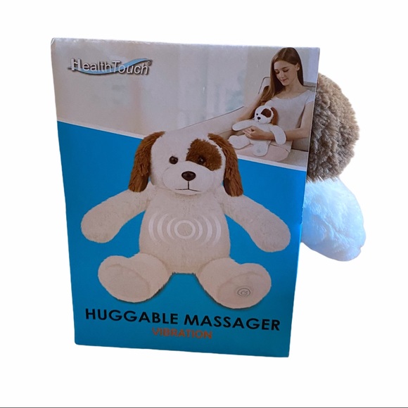 Health Touch | Other | Nwt Massager Huggable Plush Dog Or Cat Massaging ...